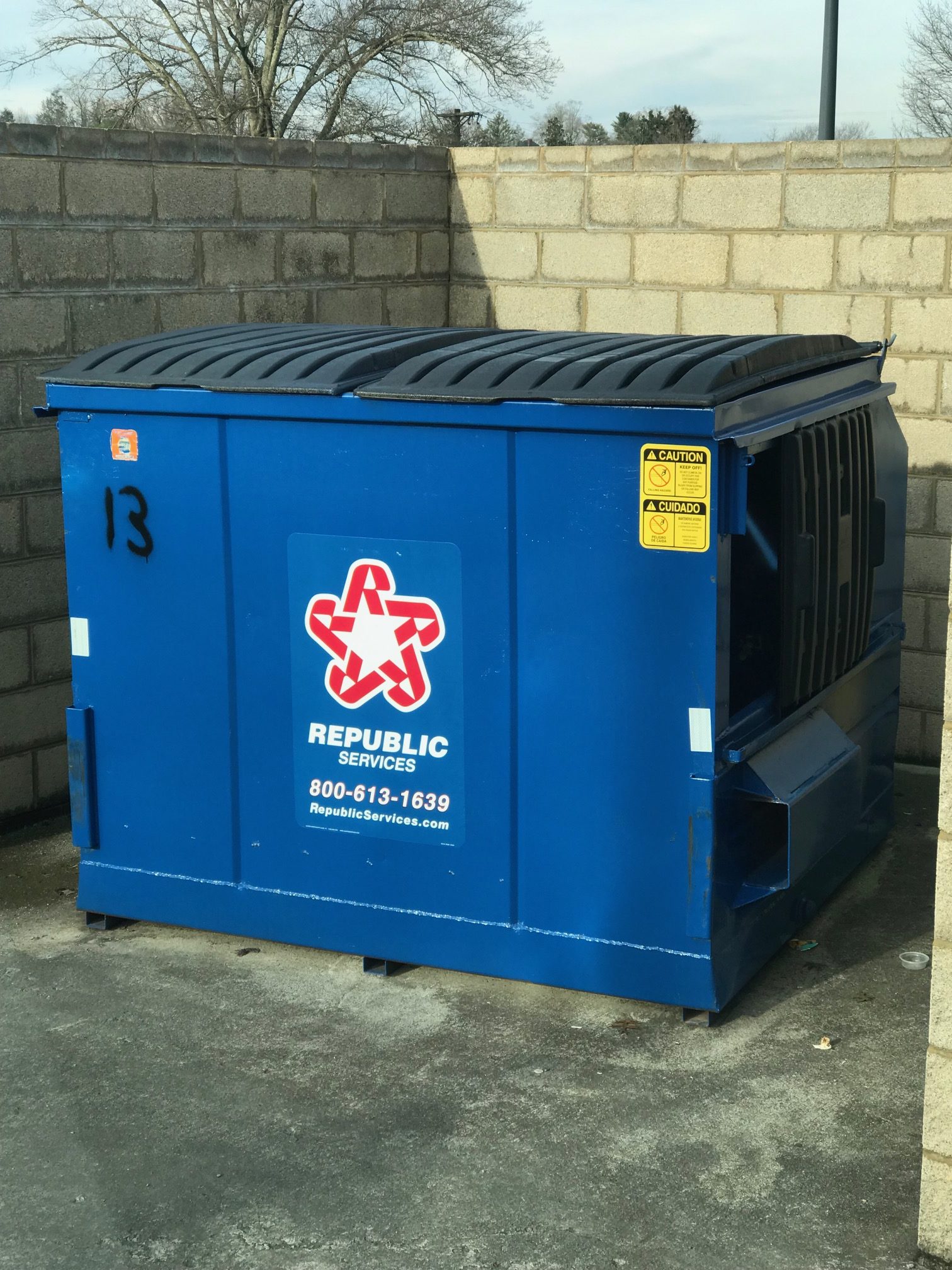 New Trash Receptacles at Sapling Grove Apartments | Bristol ...
